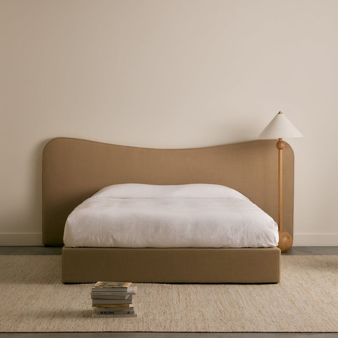 Ellis Bed Base | Mushroom – McMullin
